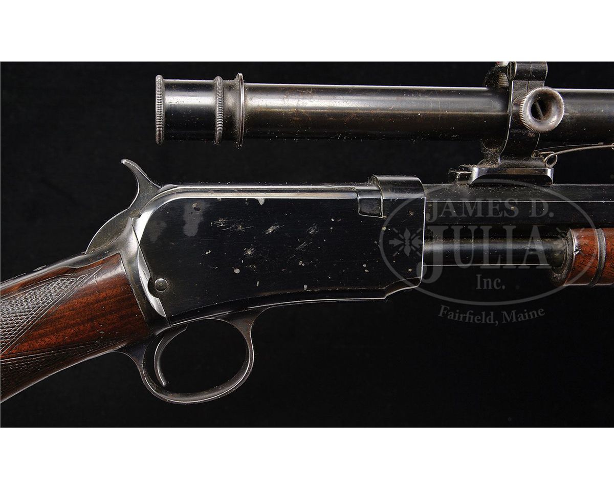 *DELUXE WINCHESTER MODEL 1890 PUMP ACTION RIFLE.