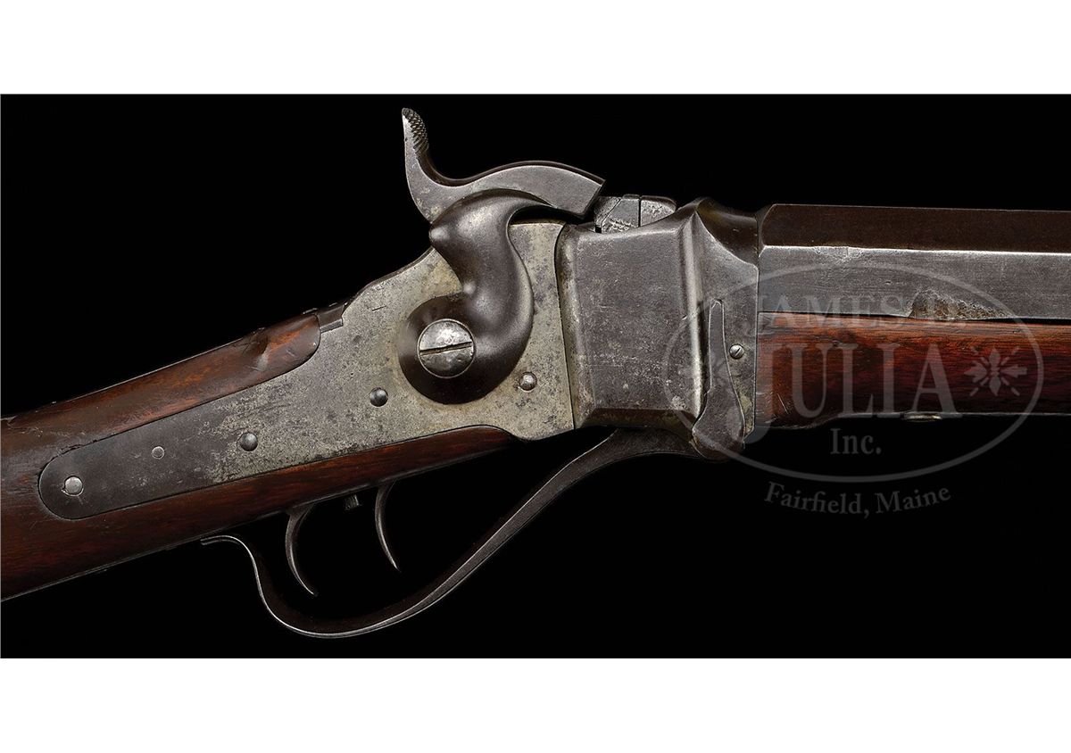 SCARCE SHARPS MODEL 1875 HEAVY BUFFALO RIFLE.