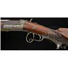 NICELY ENGRAVED G. L. RASCH SINGLE SHOT STALKING RIFLE.