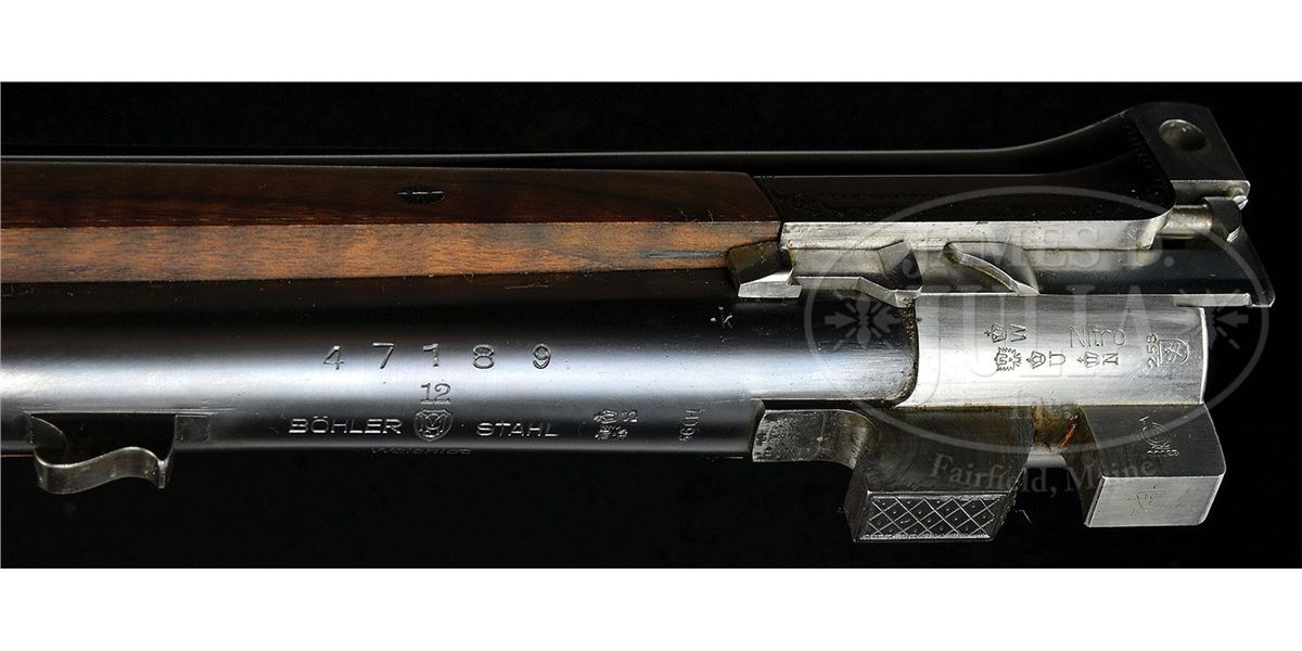 *MERKEL 303E SIDELOCK EJECTOR OVER-UNDER GAME GUN.