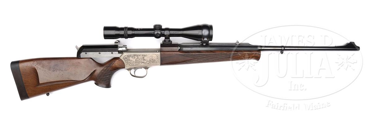*LEFT HAND BLASER SR 830 (CALLED ULTIMATE IN USA) MODULAR RIFLE WITH SCOPE.