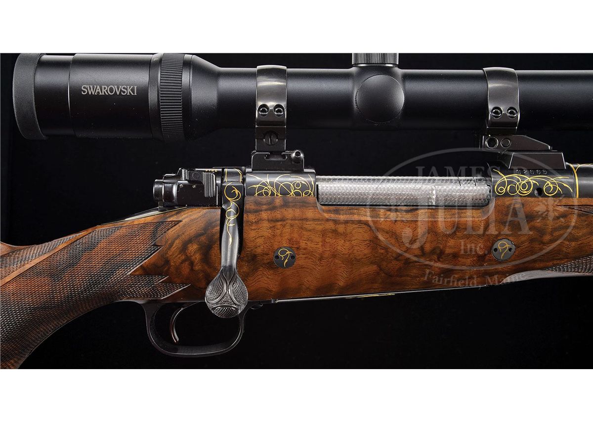 *WINCHESTER MODEL 70 CUSTOM SHOP SAFARI COLLECTORS GRADE STOCKED BY ...
