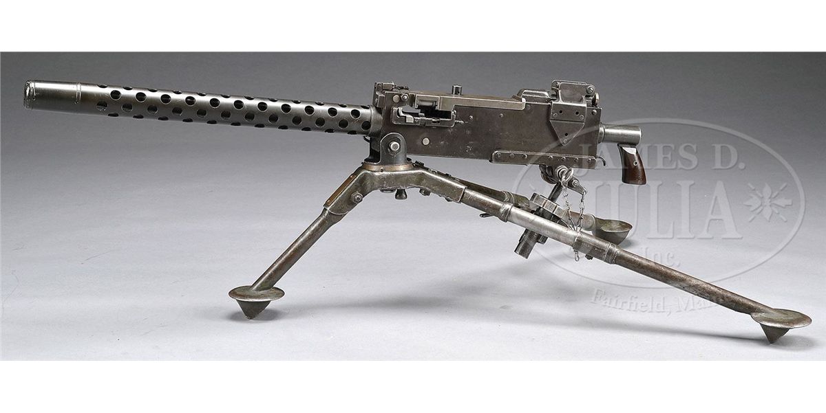 **BROWNING 1919 A-4 MACHINE GUN ON GWINN SIDEPLATE (FULLY TRANSFERABLE).