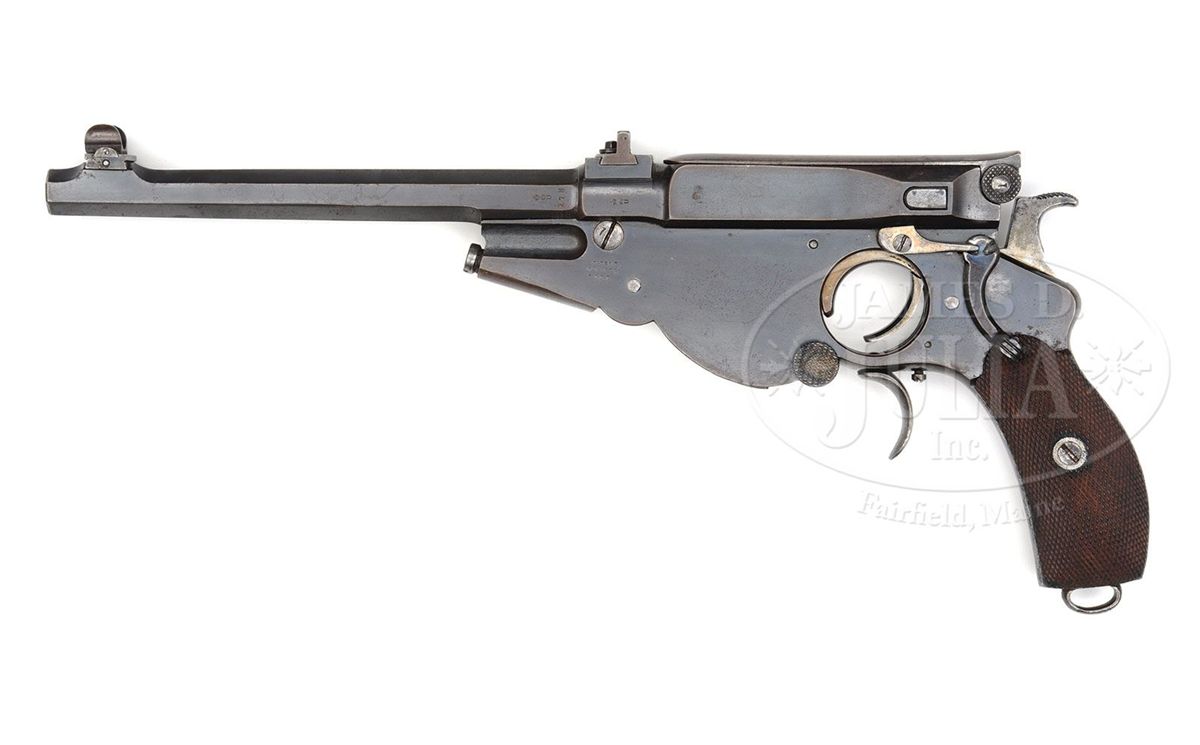 HIGHLY DESIRABLE BERGMANN M1896, NUMBER 3, TARGET.