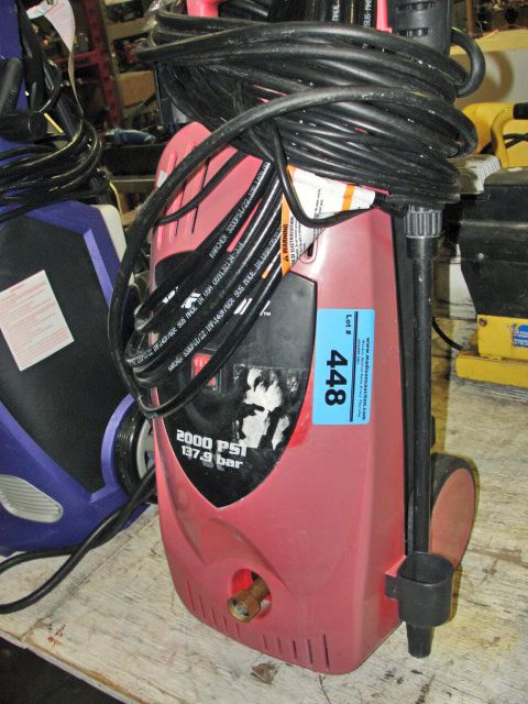 Snap On electric pressure washer
