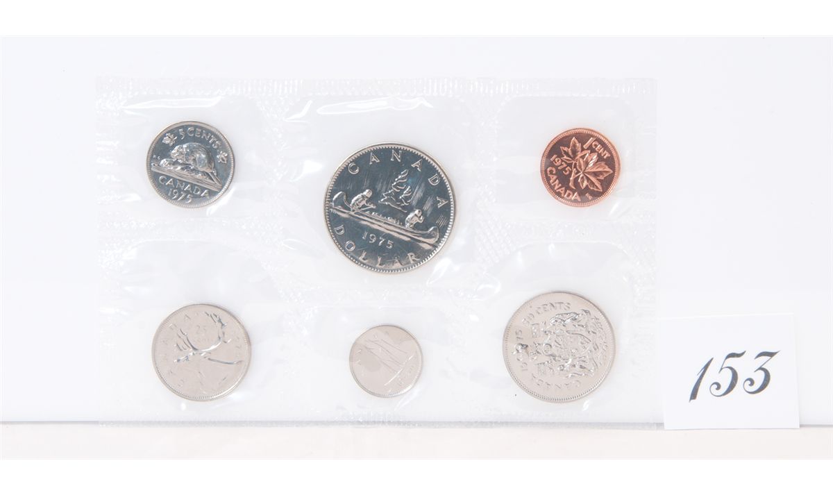 1975 royal canadian mint coin set *no shipping available*