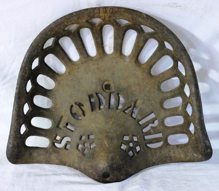 Stoddard Cast Iron Tractor Seat