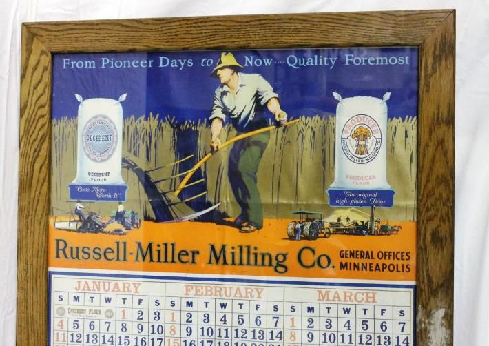 Russell-Miller Milling Co. 1931 Calendar