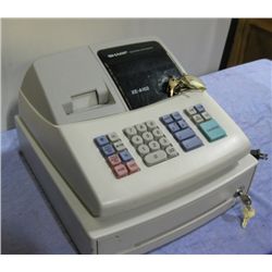 Sharp XE-A102 Electronic Cash Register With Keys
