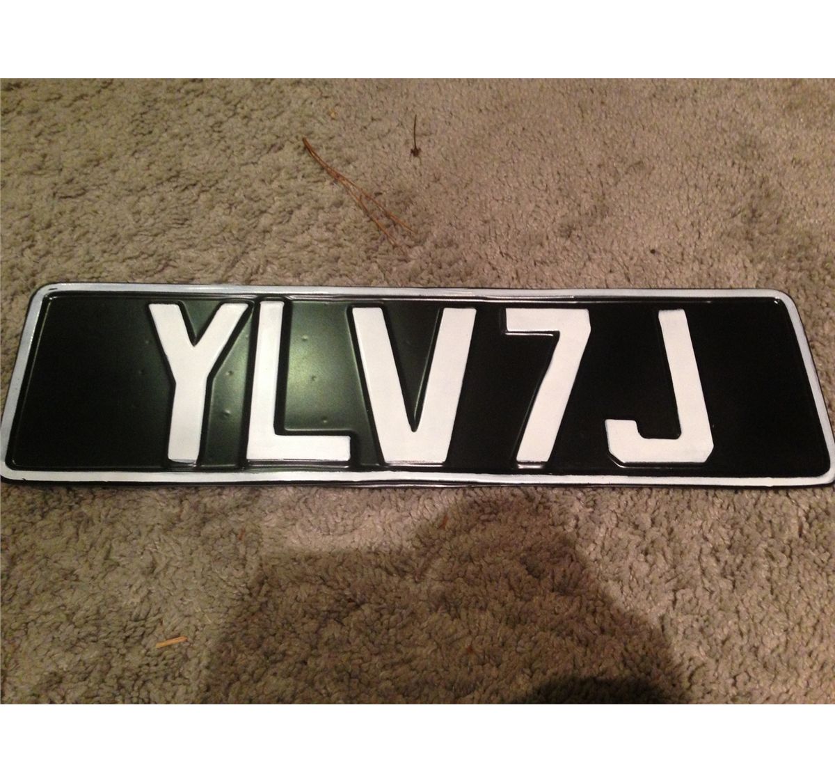 FAST & FURIOUS 6 WALKER FORD LICENSE PLATE