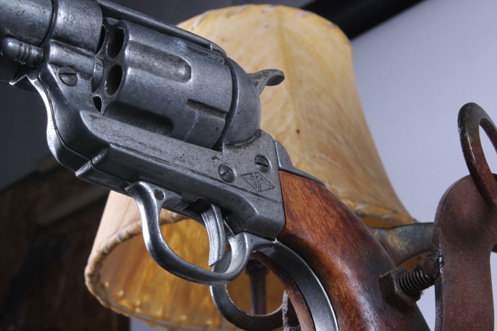 Western, Spur, Horse Bit, & Revolver Chandelier