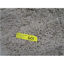 Beige shag loop area rug