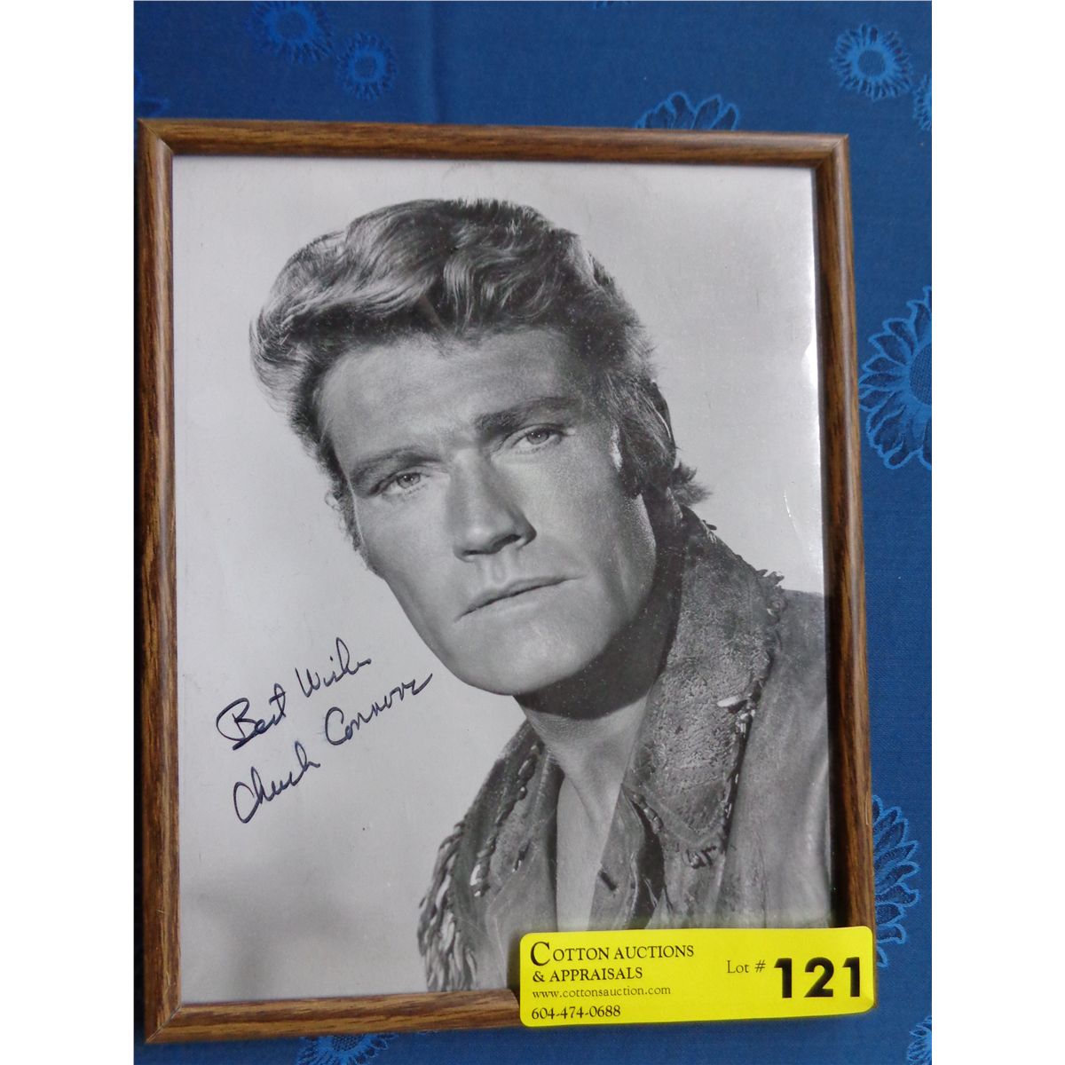 Chuck Connors Autograph