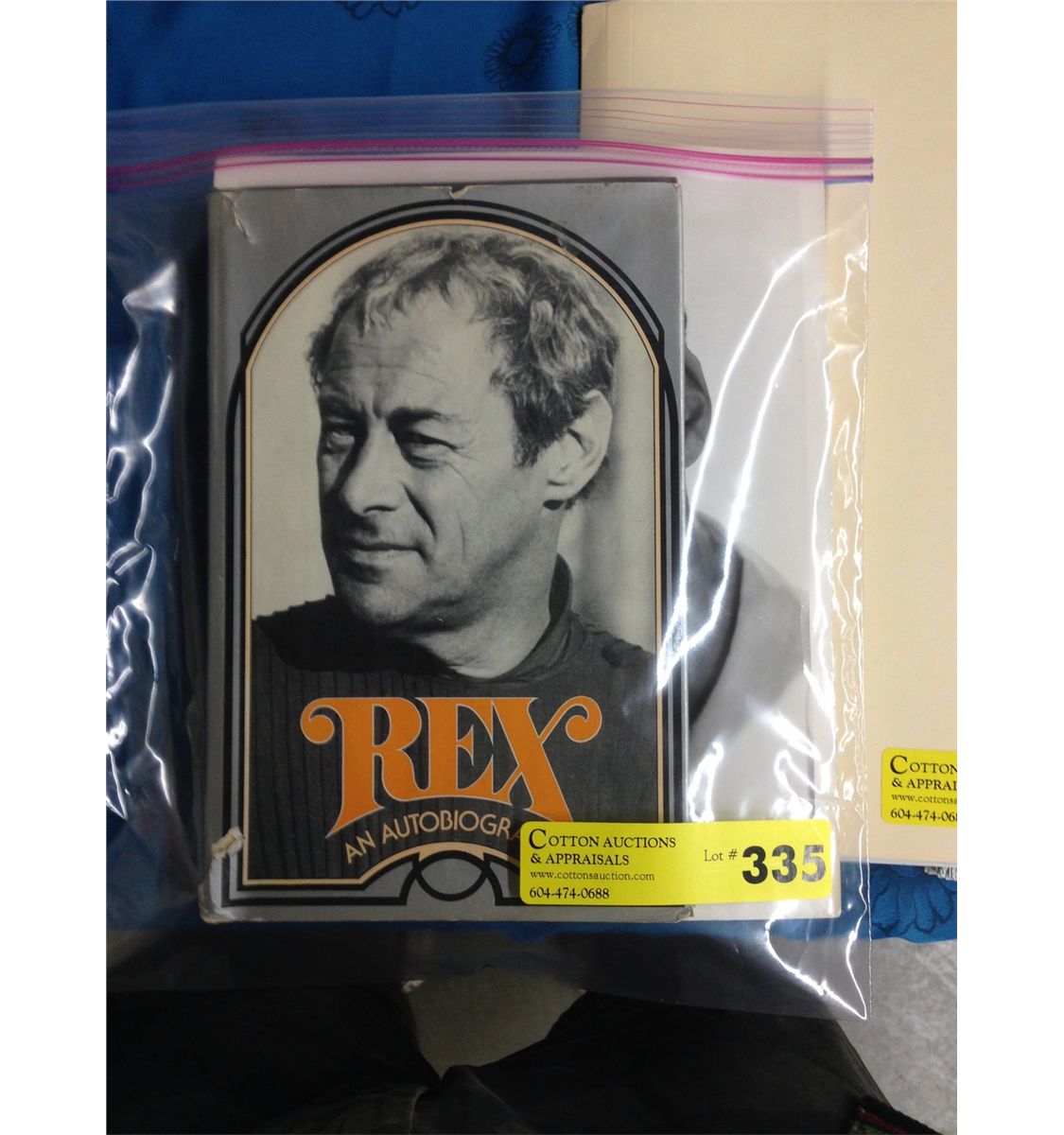 Rex Harrison Autograph