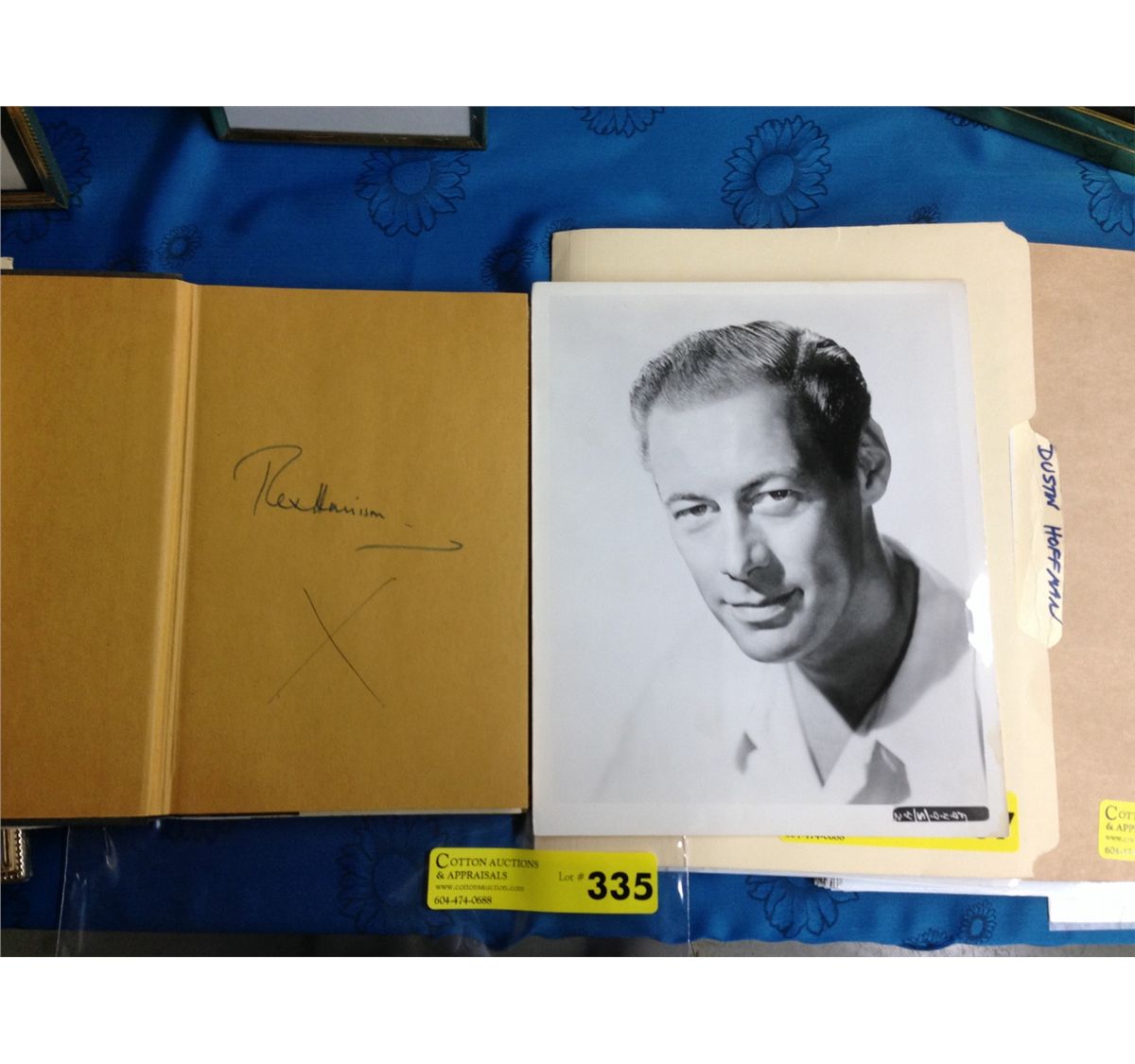 Rex Harrison Autograph