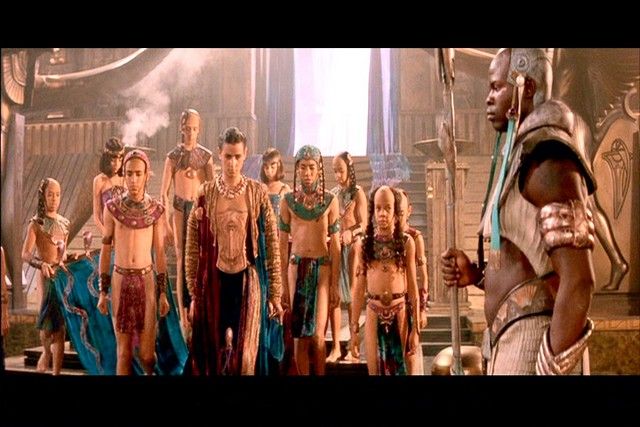 Stargate (Movie) Ra Guard Neck Collar & Bracelet Costume