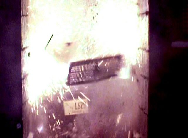 Batman Returns Screen Used Gotham Police License Plate Prop