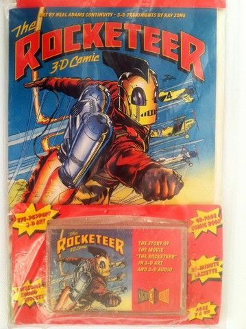 The Rocketeer 3-D Comic & Cassette Set