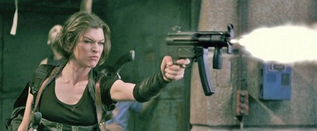 Resident Evil Afterlife Alice (Milla Jovovich) Marched Heckler & Koch ...