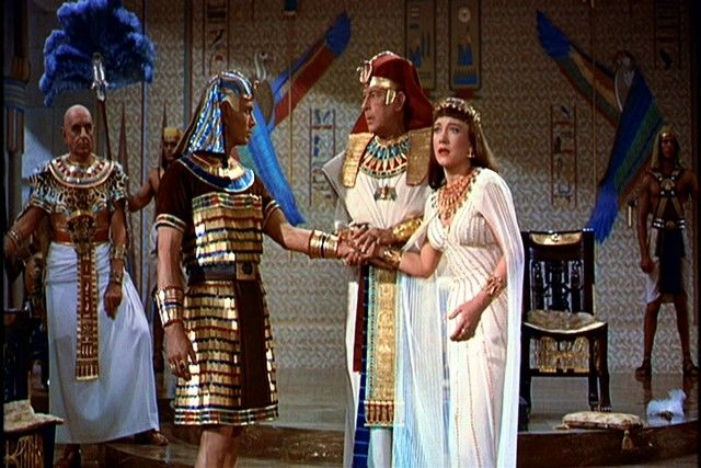 Ten Commandments Nefretiri (Anne Baxter) Royal Throne