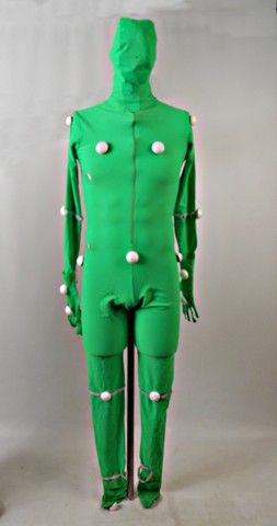 Knowing SFX Green Screen CGI Bodysuit Costume