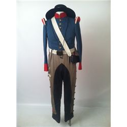 The Alamo (1960) Santa Anna Army Blue Lancer Costume