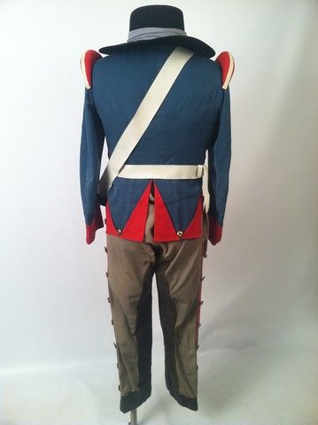 The Alamo (1960) Santa Anna Army Blue Lancer Costume