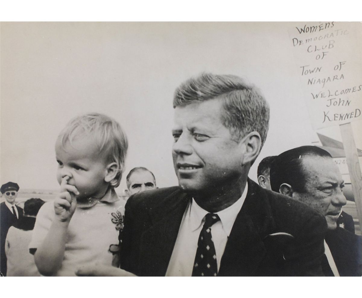 John F. Kennedy 1960 Presidential Campaign Photograph