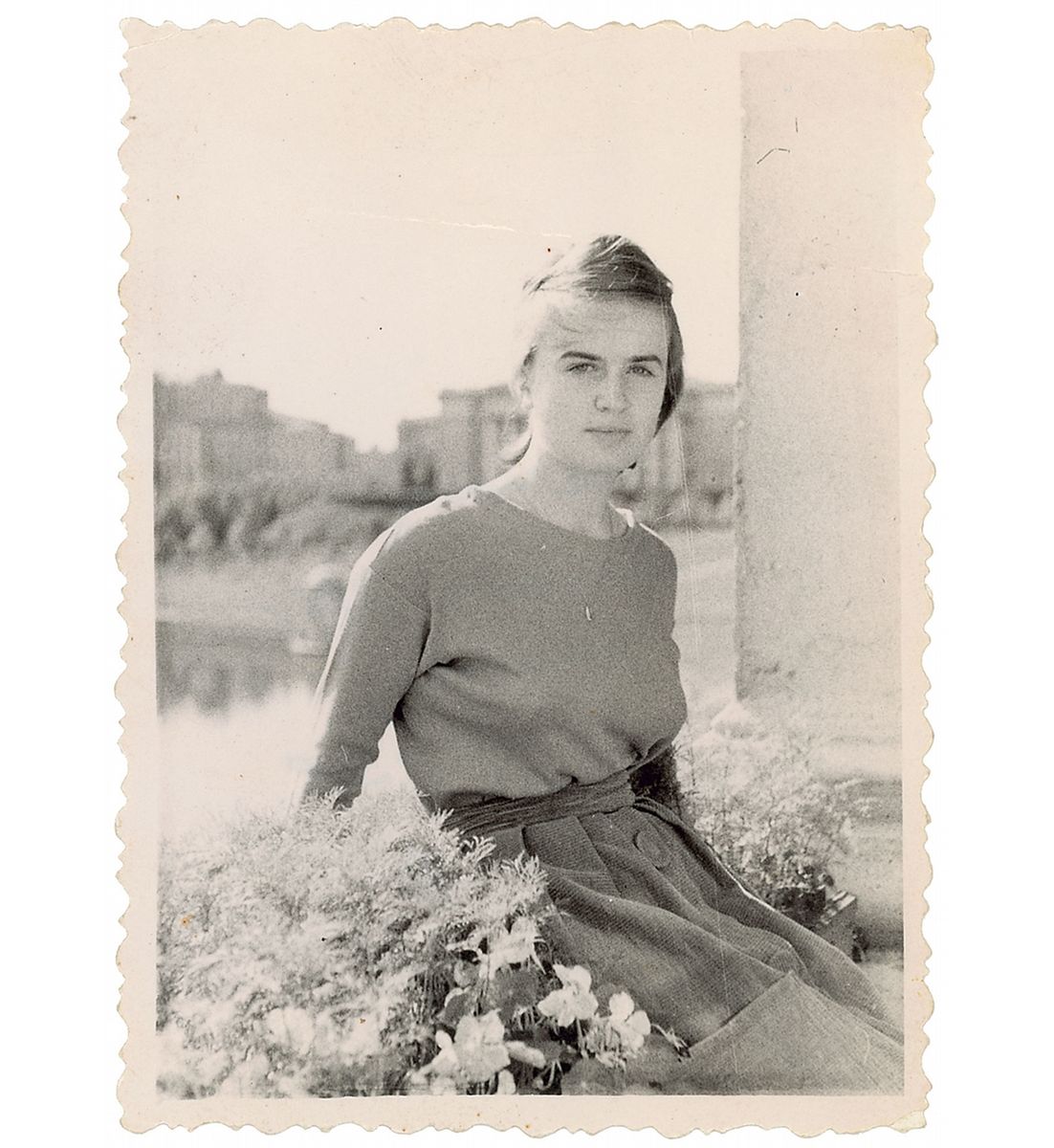 Marina Oswald 1961 Photograph Annotated by Lee