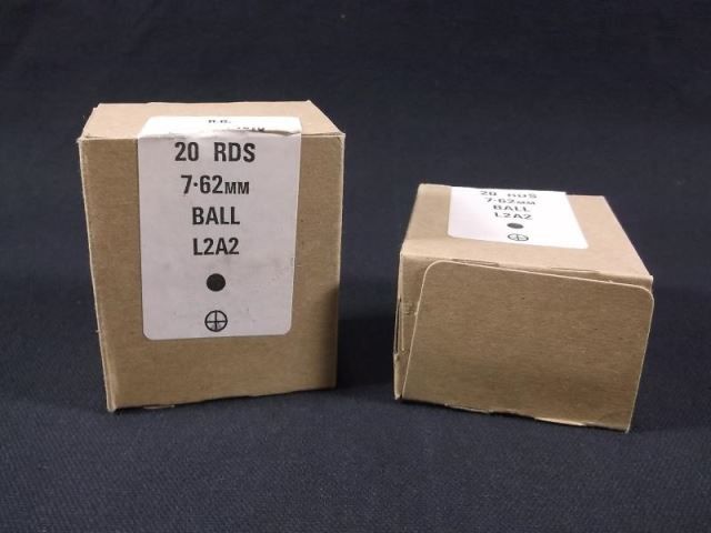 474 - RG, 7.62MM BALL, 20 RD, L2A2 2X MONEY