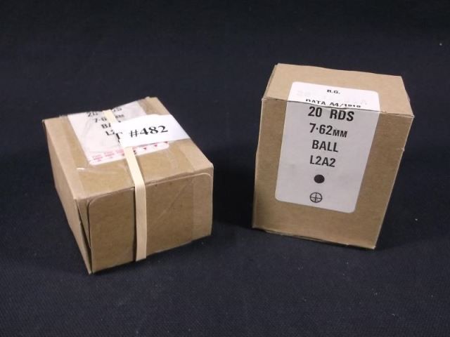 482 - RG, 7.62MM BALL, 20 RD, L2A2 2X MONEY