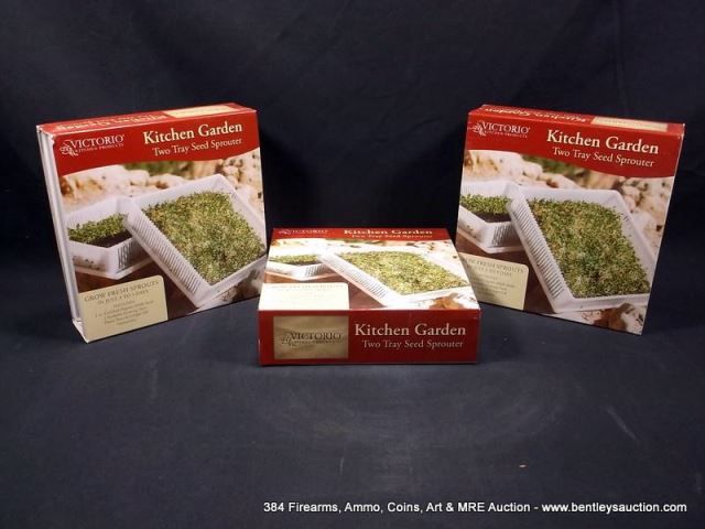3924 - VICTORIO KITCHEN GARDEN TWO TRAY SEED SPROUTER 3X MONEY