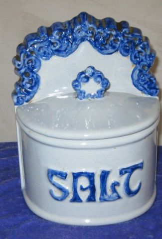 Vintage Ceramic Salt Container