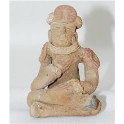 Pre-Columbian-style seated figure