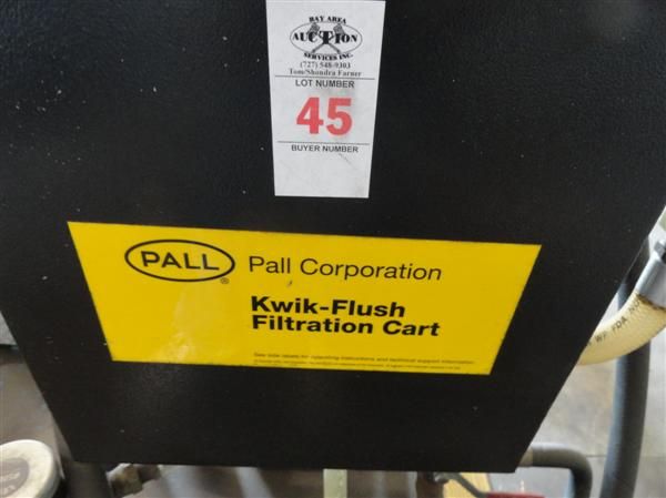 Pall Corporation Kwik-Flush Filtration Cart