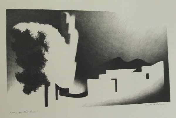 Kenneth M. Adams Portfolio of Lithographs.