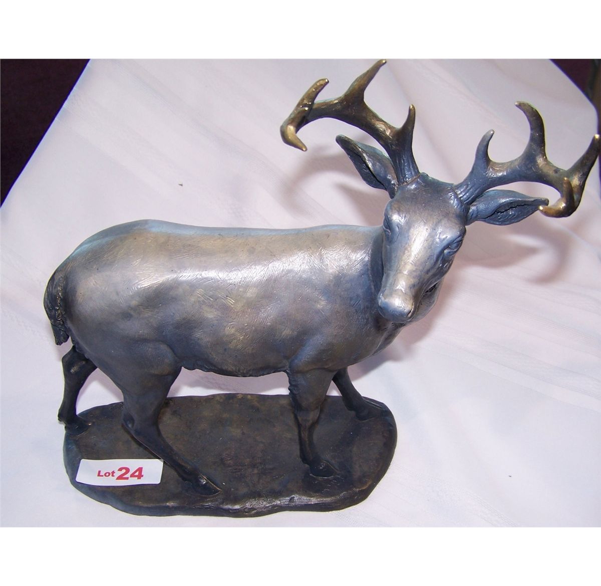 RICK ROWLEY ORIGINAL BRONZE SCULPTURE OF DEER