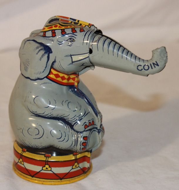 Chein Tin Elephant Bank