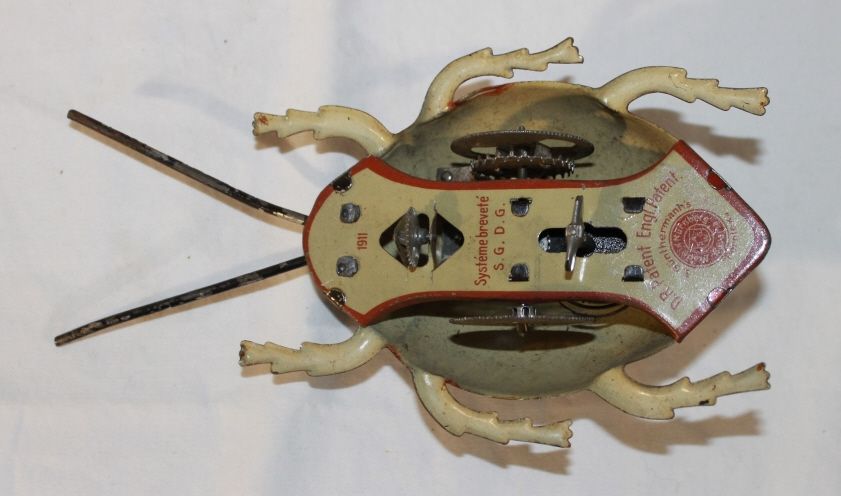 S. Gunthermann's Wind-up Ladybug Tin Toy
