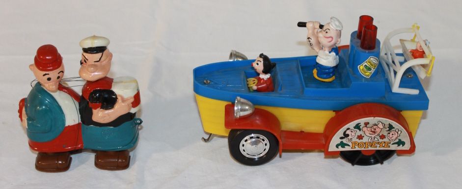 Popeye & Wimpy Ramp Walker, Corgi diecast car