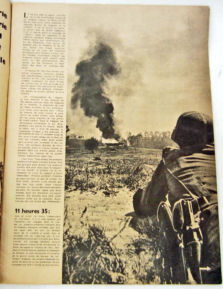 1941 GERMAN NAZI "SIGNAL" MAGAZINE