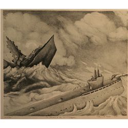 William B. Sharp, Stone Lithograph,