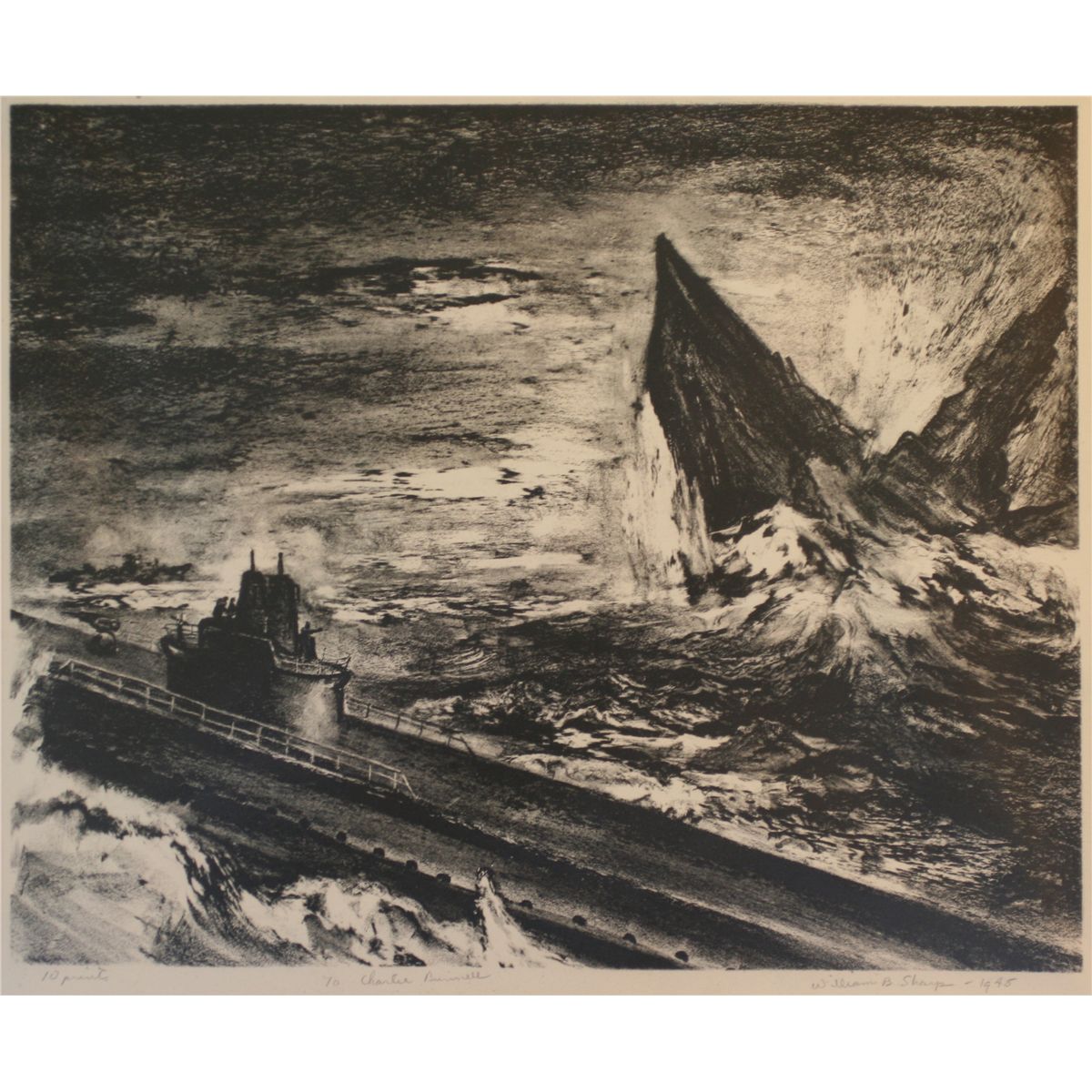 William B. Sharp, Stone Lithograph