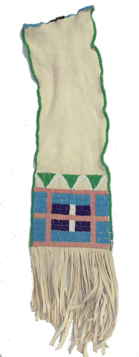 Crow Beaded Pipe Bag
