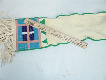 Crow Beaded Pipe Bag