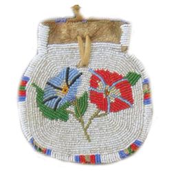 Ute Beaded Pouch