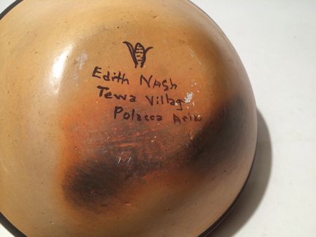 Hopi Pottery Bowl - Edith Nash