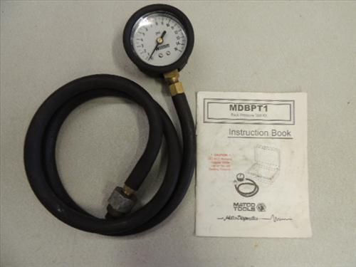 MATCO TOOLS MDBPT1 BACK PRESSURE TESTING KIT
