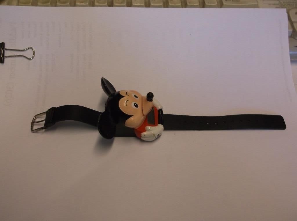 1990 Talking Mickey Mouse Watch