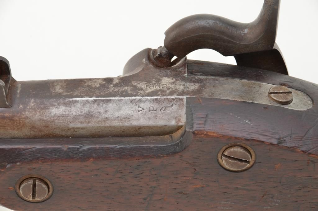 U.S. Springfield Model 1861 percussion musket, .58 cal., 39-1/2” barrel ...